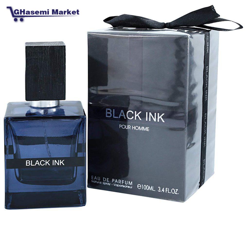 عطر ادکلن بلک اینک لالیک مشکی مردانه فراگرنس ورد Black Ink Fragrance world